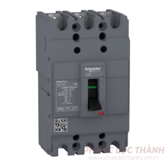 MCCB 3P 60A 15kA 415VAC